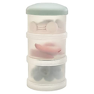 LITTOES Food Pots 3oz Baby Food Storage Containers for Parents On The Go Blue 2-pack