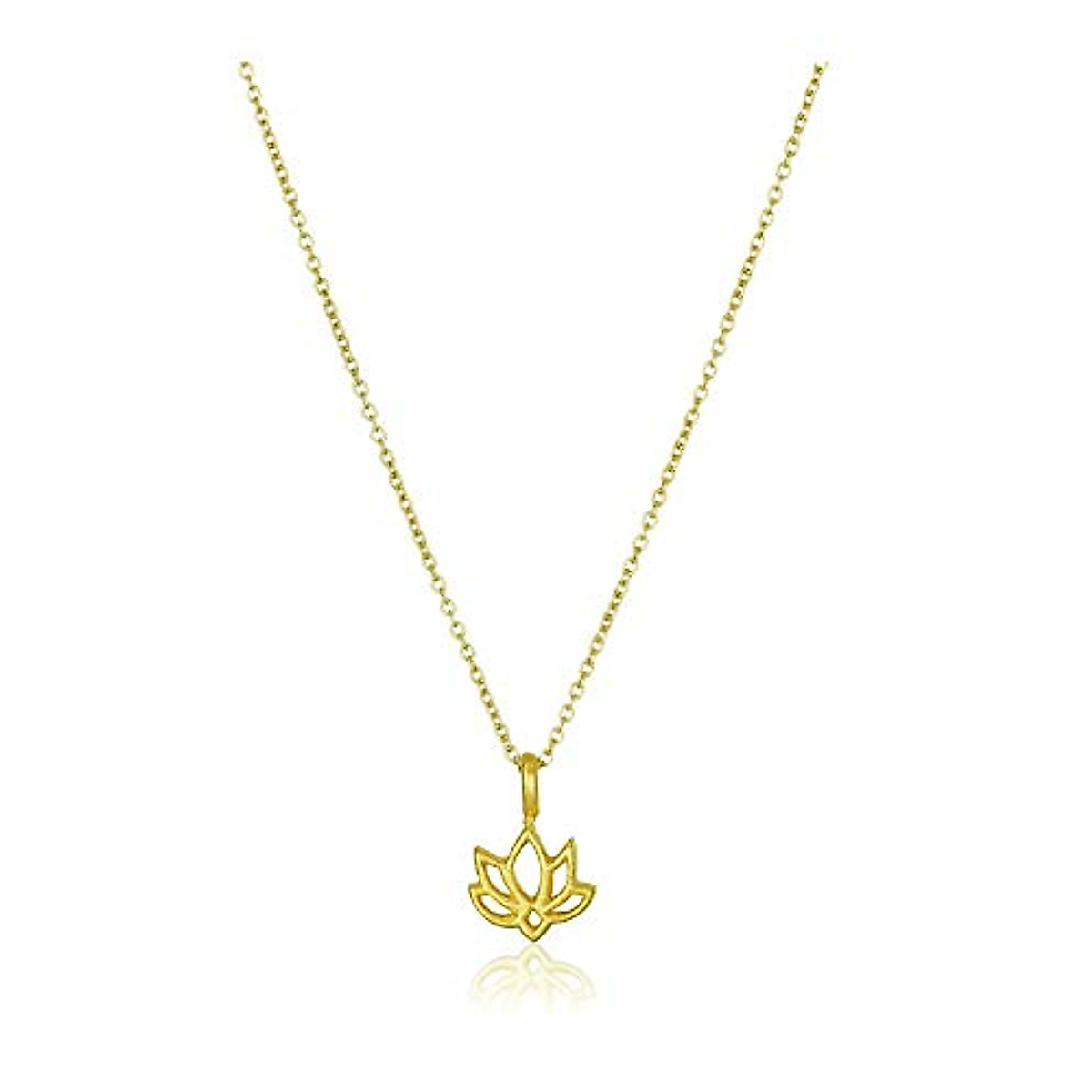 Baydurcan Friendship Anchor Compass Necklace Good Luck Elephant Pendant Chain Necklace with Message Card Gift Card … (gold flower)