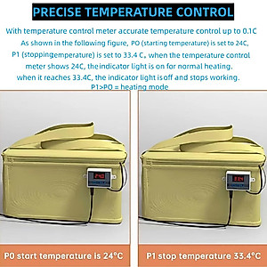 Dough Proofing Box, Versatile Dough Proofer with Precise Temperature Control for Baking & Fermentation for Making Bread, Yogurt, Natto and Handmade Soap