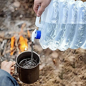 Car Collapsible Bucket Folding Foldable Portable 5L/10L/15L Plastic Water Bucket WithTap for Outdoor Garden Camping Fishing BBQ