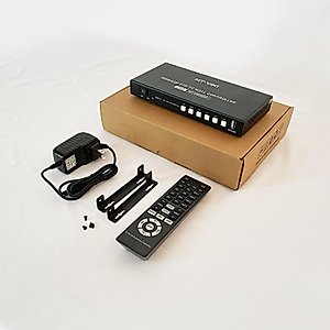 MT-VIKI 4K@60Hz HDMI+DP Video Wall Controller 2X2, Support 90°/ 180° /270° Rotate, Support Resolution UP to 4K@60Hz for 2X2 Mode, 8K@60Hz for 1X4 Mode (2 Input 4 Output)