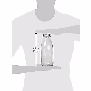 Grant Howard Frutta Del Pratto Embossed Glass Jar, 34 oz, Clear