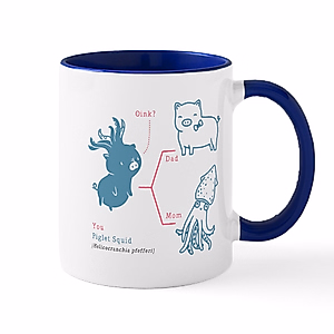 CafePress Piglet Squid Mug Ceramic Coffee Mug, Tea Cup 11 oz