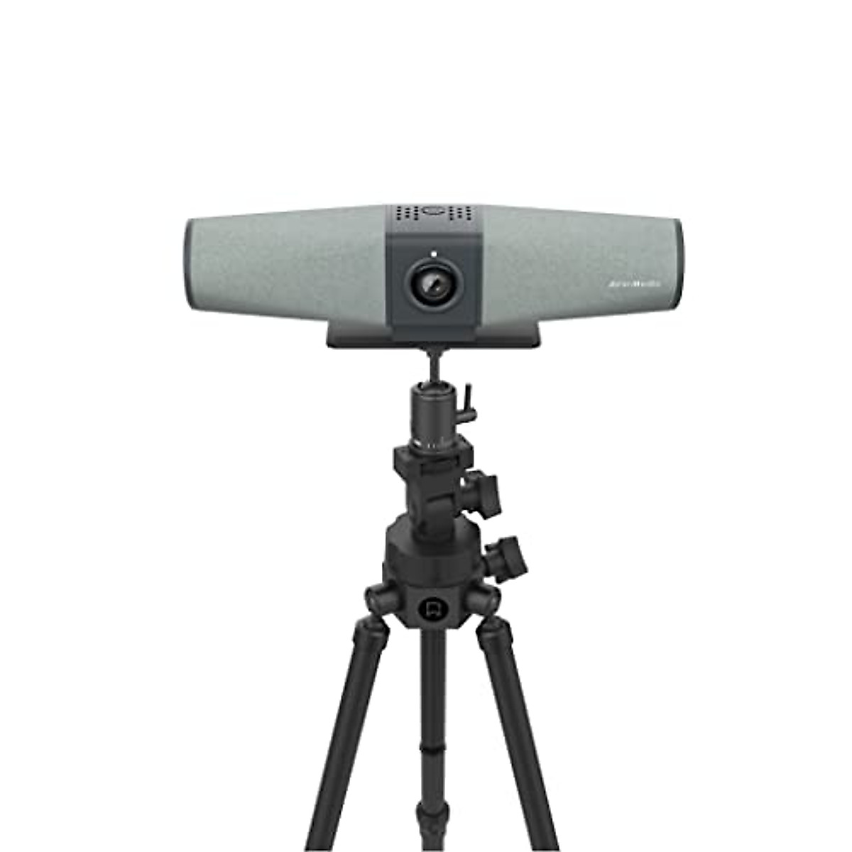 AVerMedia 4K Video Conference Camera, Speakerphone, Echo Cancellation, Autoframing, Zoom Certified, Wired Network and One Cable Connection - Webcam for PC, Tripod& Monitor PA511D