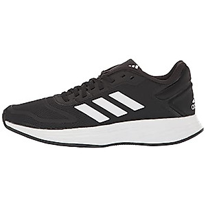 adidas unisex child Duramo Sl 2.0 Running Shoe, Black/White/Black, 6 Big Kid US