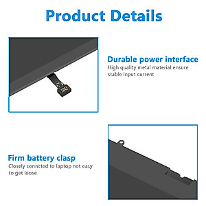 RC30-0196 Laptop Battery for Razer Blade Stealth 2016 v2 2017 i7-7500U i7-8550u 13.3" RZ09-01962W10 RZ09-0239 RZ09-02393E31 RZ09-01962E52 RZ09-01962E53 RZ09-01962E20 RZ09-01962E10 RZ09-01962E12