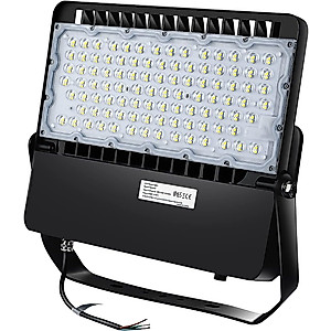 LEDMO LED FloodLight 60W with 180deg Adjustable Knuckle Mount Photocell Dusk to Dawn Outdoor Lighting Daylight White 5000K 7800lm 300W MH Equal Waterproof IP65 UL&DLC Listed for Garden Yard,Playground