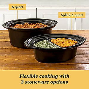 Crock-Pot Choose-a-Crock Digital Countdown Slow Cooker Stainless Steel, 6-Quart