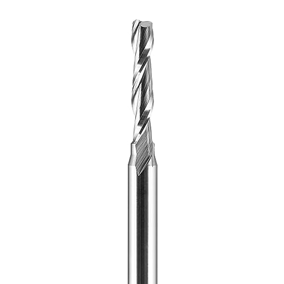 SpeTool Carbide CNC Router Bits 3/16 inch Cutting Diameter Up Cut Router Bit with 1/4 inch Shank Suitable for CNC Engrave Carving