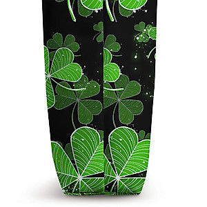 Shamrock Three Leaf Clover Pattern Lucky St Patrick Day Tote Bag