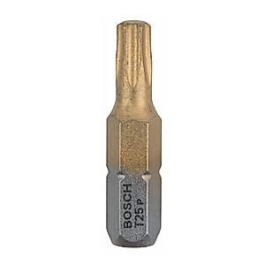 Bosch 2607001693 Maxgrip Screwdriver Bit, T25, 25mm Length, Blue