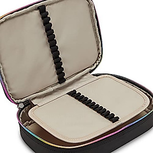 Kipling Women's 100 Pens Printed Case, Organize Accessories, Art Supplies, Makeup, Travel Organizer