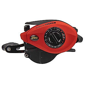 Lew's Mach Smash SLP 7.5:1 Right Hand Baitcast Reel, Red
