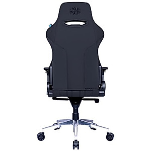 Cooler Master Caliber X1C Ergonomic Gaming Chair Black, Cool-in Fabric, 360° Swivel, 180 Reclining, Lumbar Support, High Density Foam Cushions, 4D Armrests, Adjustable Gas Lift for PC Game | Office