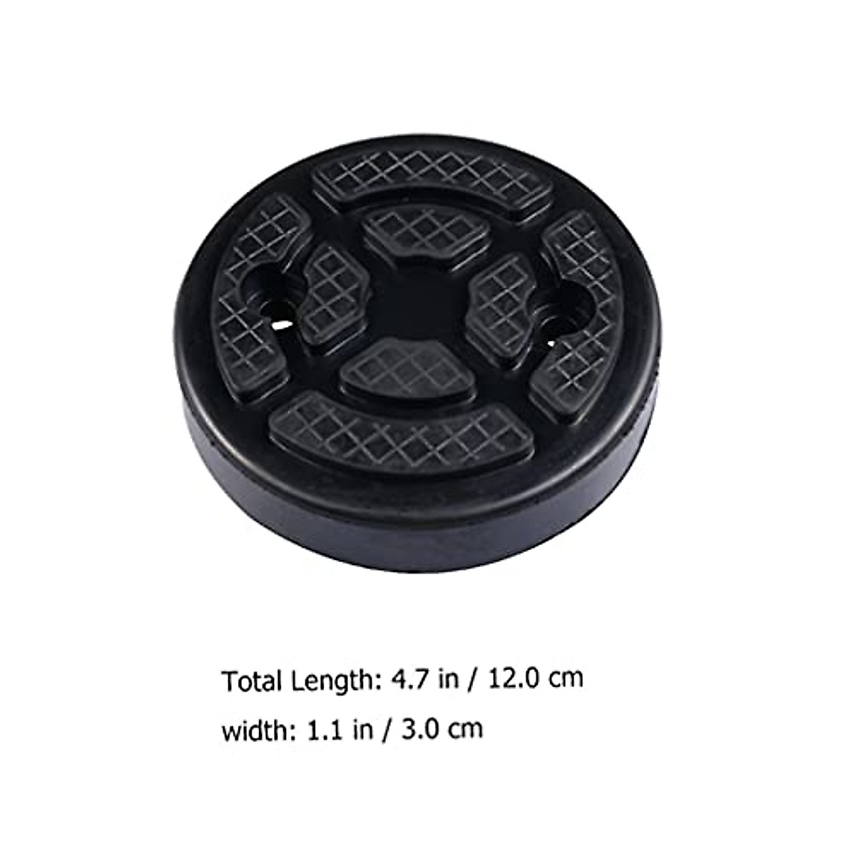 Wakauto 4pcs Professional Two- Post Lifting Rubber Pad Car Lift Point Pad for Protection