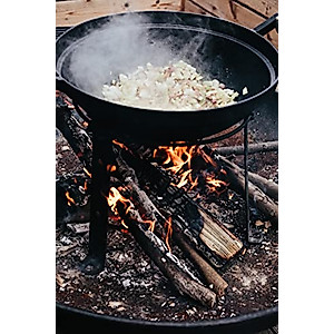 Barebones All-in-One Cast Iron Grill, Dutch Oven for Camping and Outdoor Cooking