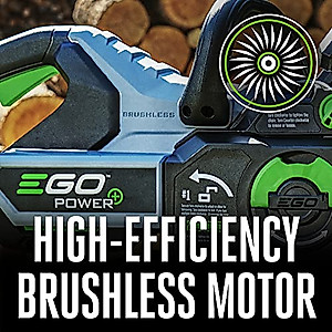 EGO Power+ CS1613 Inch 56-Volt Lithium-ion Cordless 4.0Ah Charger Included Chain Saw, 16-in. Chainsaw Kit w/ 4.0 Ah Battery