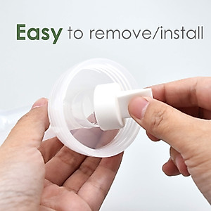 Maymom Duckbill Valves Compatible with Spectra S1 Spectra S2 Spectra 9 Plus Spectra Dew 350 Not Original Spectra Pump Parts Spectra S2 Accessories Replace Spectra Valve (4 ct White 3G)