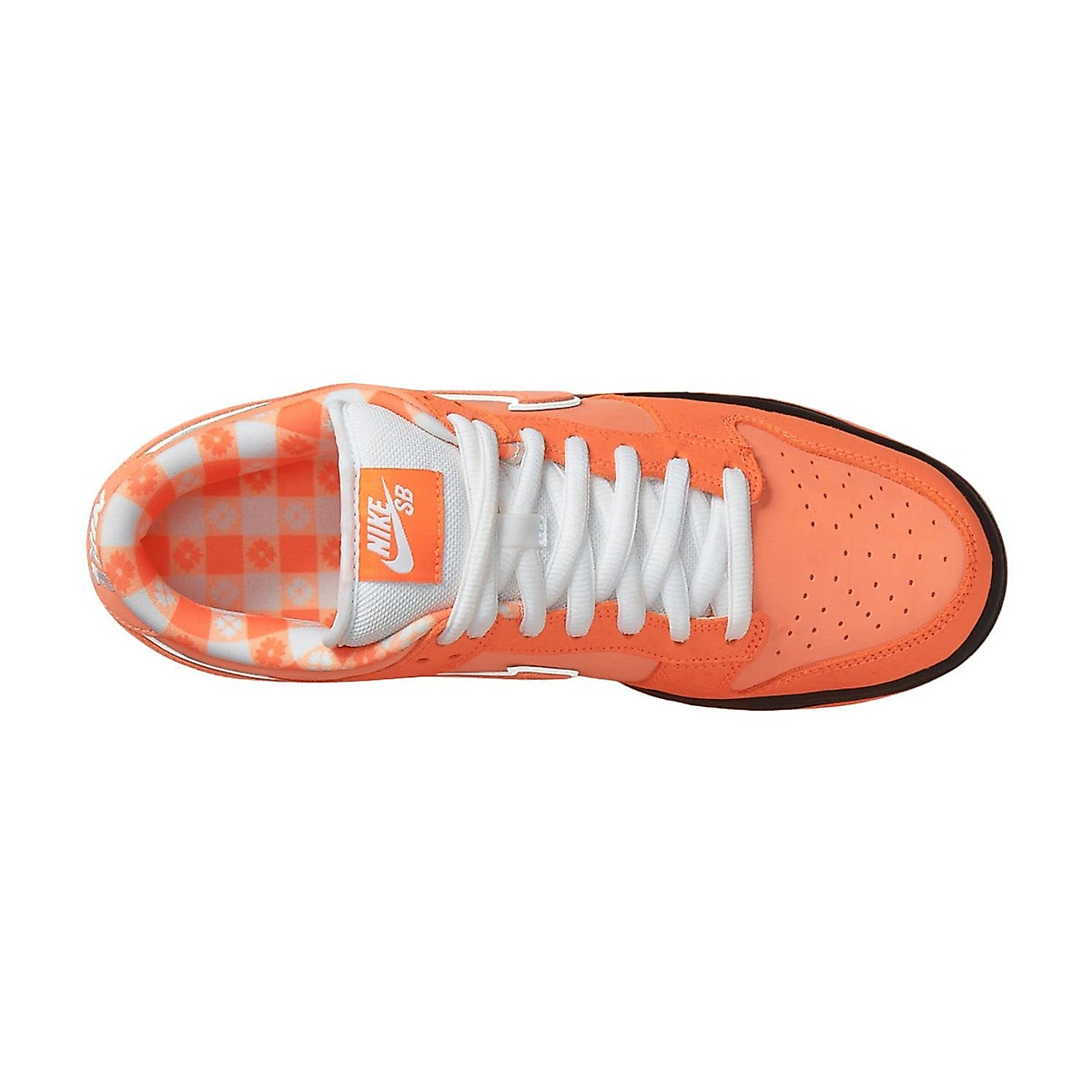 Nike Mens SB Dunk Low FD8776 800 Concepts - Orange Lobster - Size 7.5