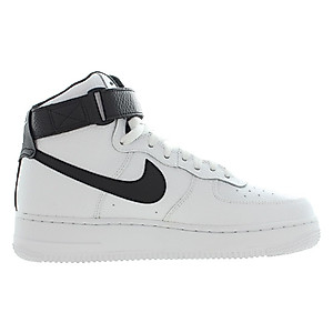 Nike Mens Air Force 1 High '07 CT2303 100 White/Black - Size 12
