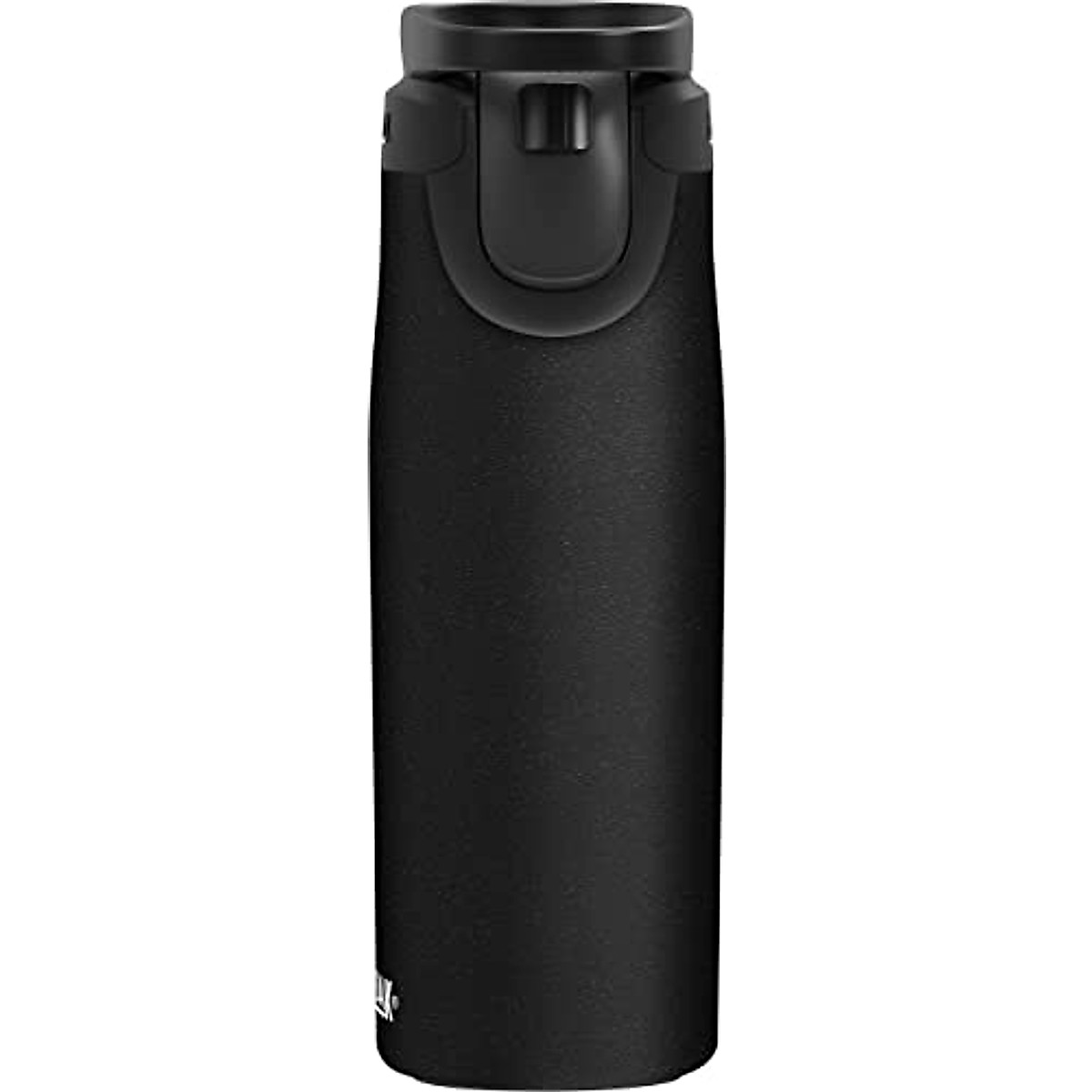 CamelBak Forge Flow Coffee & Travel Mug, Insulated Stainless Steel - Non-Slip Silicon Base - Easy One-Handed Operation - 20oz, Black