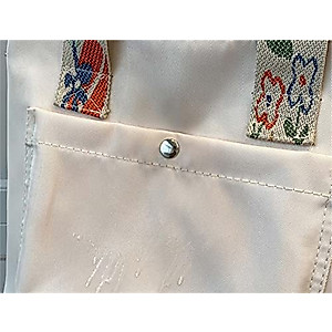 Women Shoulder Bag Chic Hobo Handbag Vintage Canvas Tote Bag Purse Casual Satchel Bucket Bag