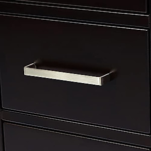 ARIEL Double Bathroom Vanity 60" Espresso, 2" Edge Italian Carrara Marble Countertop & Splash, Rectangular Sinks, 4 Soft Closing Doors, 6 Full Extension Dovetail Drawers, Brushed Nickel