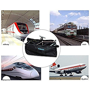 Amomo Folding Bike Travel Bag Foldaway Bicycle Transport Carrying Case for 26-29 inch Folding Bike