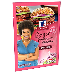 McCormick Burger Business Seasoning Mix by Tabitha Brown, 1 oz (Pack of 12)