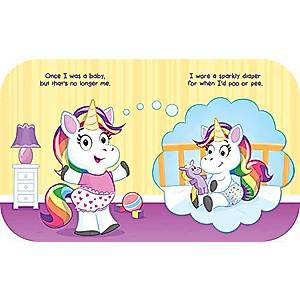 Unicorn Potty: Learn to Potty with Unicorn - Easy-to-Follow Step-by-Step Board Book, Make Potty Training Joyful and Magical! Encouraged for Children Ages 2 and Up (Potty Board Books)