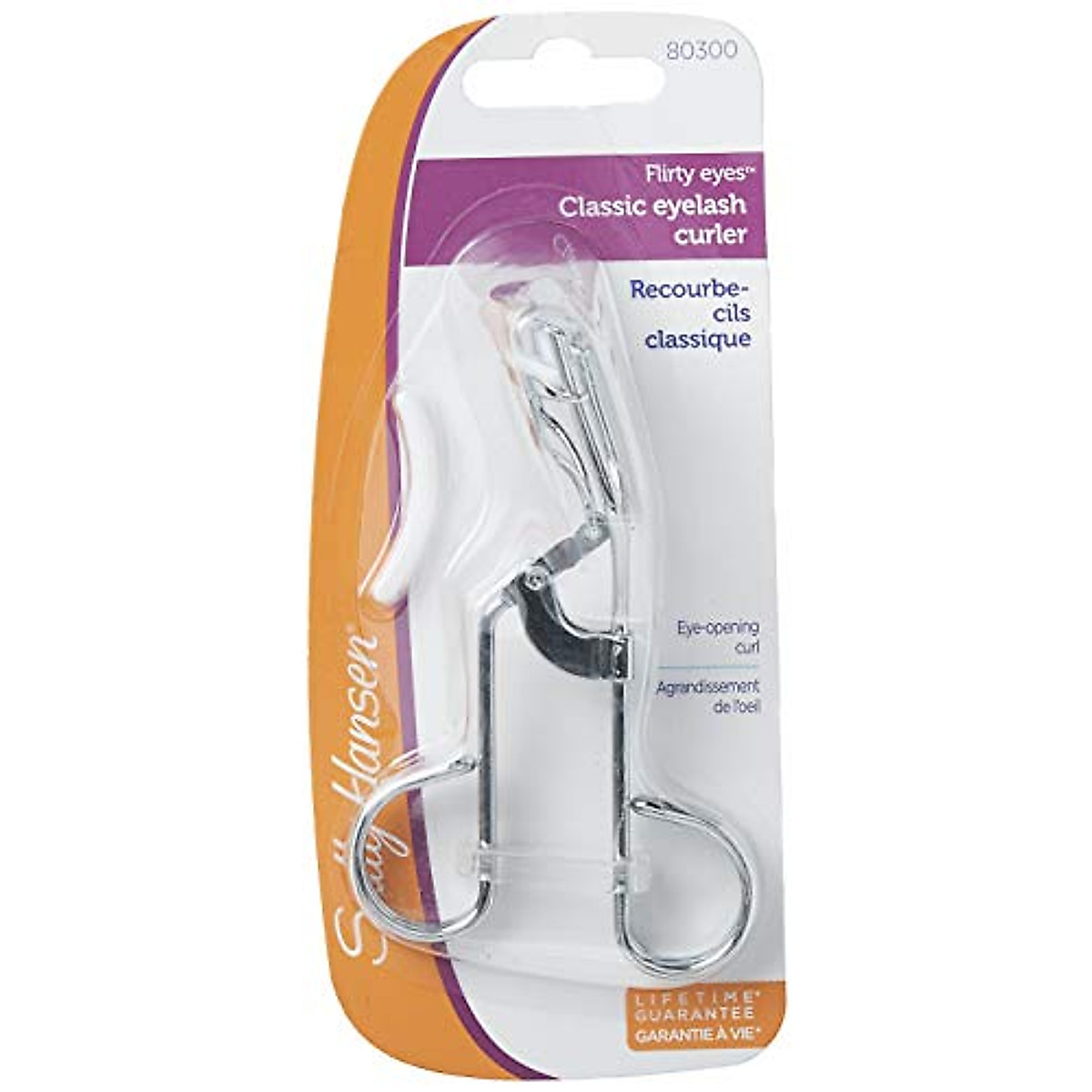 Sally Hansen Beauty Tools, Flirty Eyes, Classic Eyelash Curler with Refill