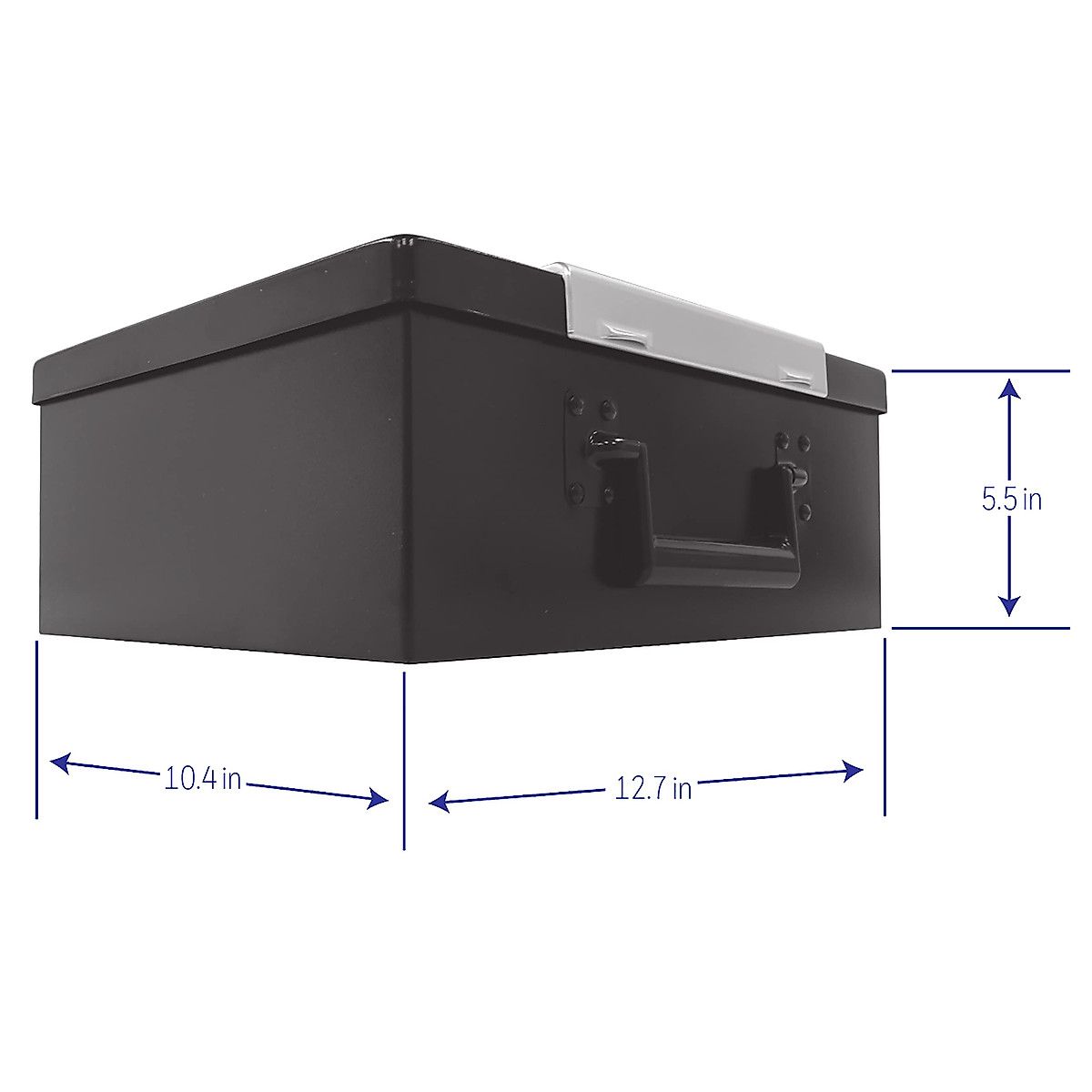 Honeywell Safes & Door Locks 6108 Fire Resistant Steel Security Safe Box with Digital Lock, 0.26-Cubic Feet, Black