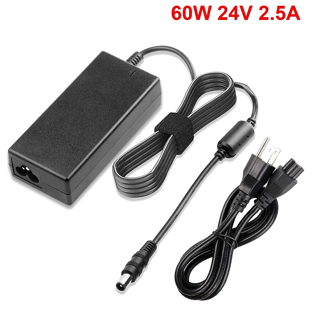 24V AC/DC Adapter Charger for Samsung HW-F550 HW-F551 HW-FM35 HW-FM55 HW-FM55C Series Crystal HW-F335 HW-F350 HW-F355 Surround SoundShare SoundBar Wireless Speaker Power Supply US Cord Cable