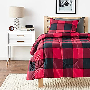 Safdie & Co. 60537.2T.11 Buffalo Collection Buffalo 2Piece Comforter Set, Twin