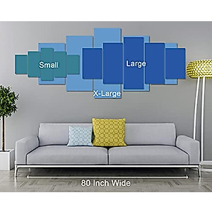 Biufo Gamer Symbol Canvas Wall Art Paintings Gaming Wall Decor Print Picture Artwork for Kids Boys Game Room Playroom Bedroom Decor (Small)