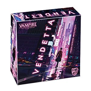 Horrible Guild Horrible Games: Vampire The Masquerade - Vendetta, Strategy Board Game, Build Your Hand of Cards According to your Plans, 3 to 5 Players, For Ages 14 and Up