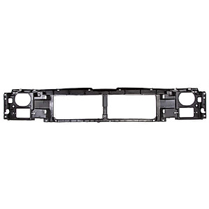 ECOTRIC Header Panel Grille Mount Panel Compatible with 1992-1997 Ford F-150 F-250 Bronco Replacement for FO1220113, F6TZ8A284AC