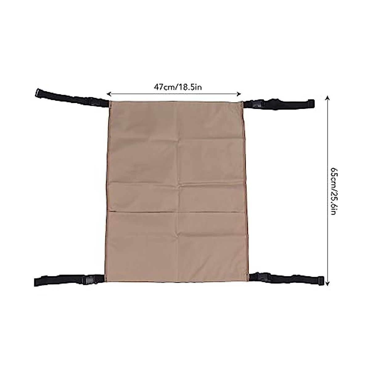 Fdit Dual Oxygen Tank Holder Bag,Portable Cylinder Backpack Wide Applicability with Mesh Storage Bag for Easy Installation (Khaki)