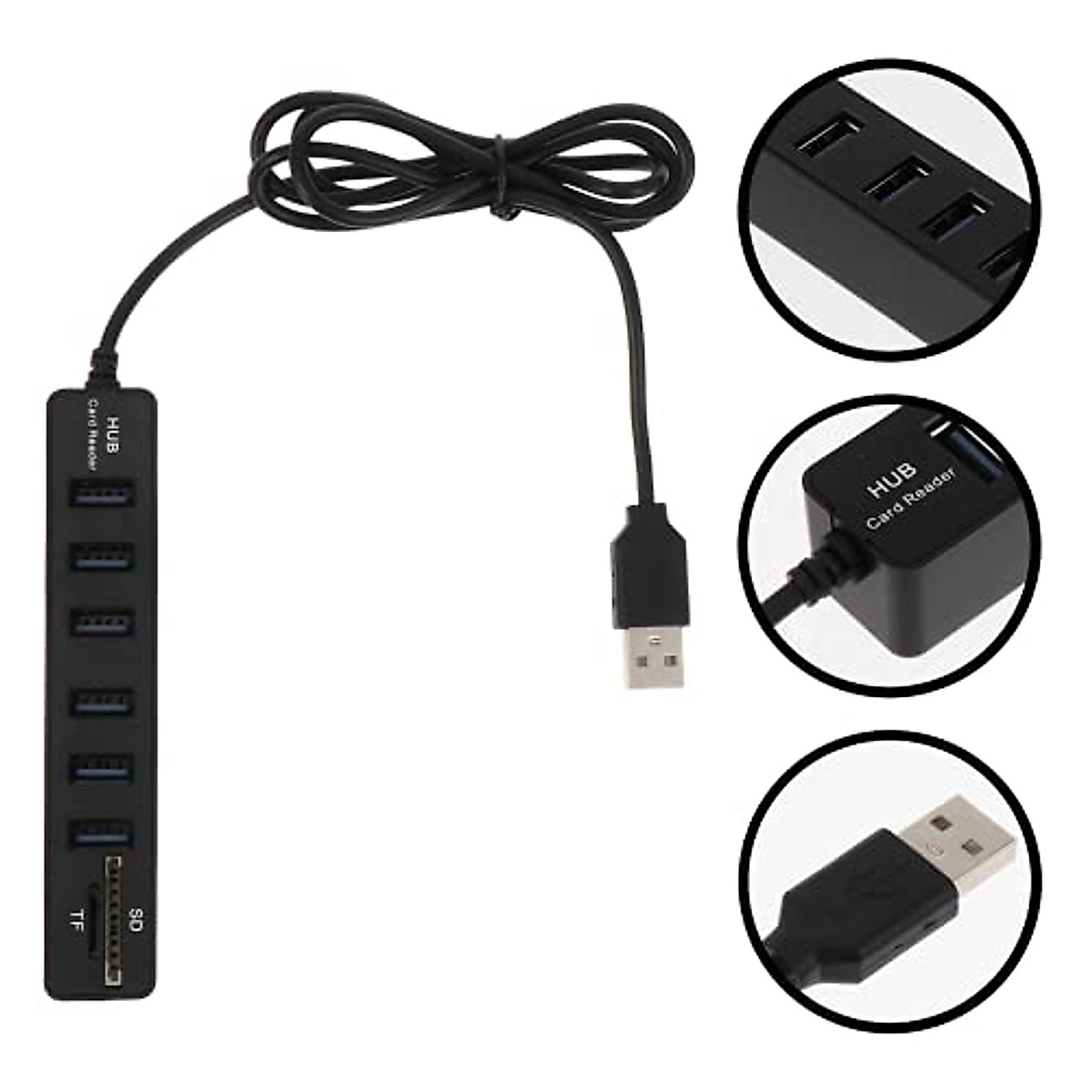 OSALADI USB s Hubs Computer USB Hub Practical Expansion Transfer Adapter Laptop Data USB Hub USB Hubs USB A Hub USB Hub