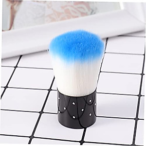 9 PCS mushroom brush cleaner nail art tools brush kabuki brushes for makeup pinceles para uñas acrilicas nail nail brush acrylic cosmetics brush powder brush paint soft