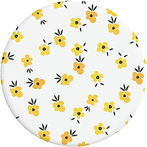 ​​​​PopSockets Phone Grip with Expanding Kickstand, Floral PopGrip - Black Eyed Suzies
