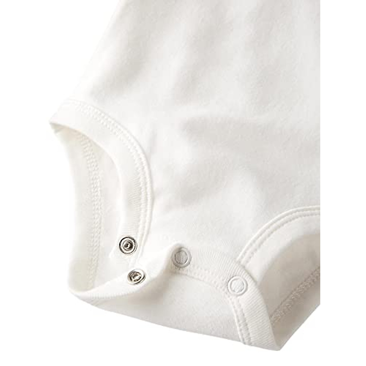 little planet by carter's unisex-baby 3-pack Long Sleeve Bodysuits made with Organic Cotton, Cream, 9 Months