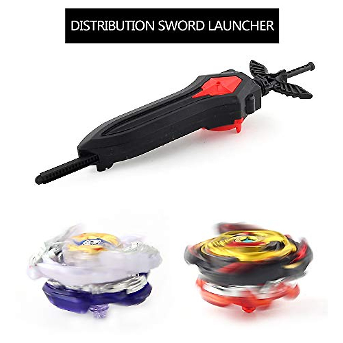 Battling Game Tops Metal Fusion Starter Set | Launcher Included | 2Set - Cho-Z Achilles.00DM/Ace Dragon. St. Ch with 4D Launcher Grip Gyro Top Set