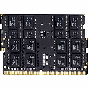 Timetec 32GB KIT(2x16GB) DDR4 3200MHz (or 2933MHz or 2666MHz) PC4-25600 Non-ECC Unbuffered 1.2V CL22 2Rx8 Dual Rank 260 Pin SODIMM Laptop Notebook PC Computer Memory RAM Module Upgrade