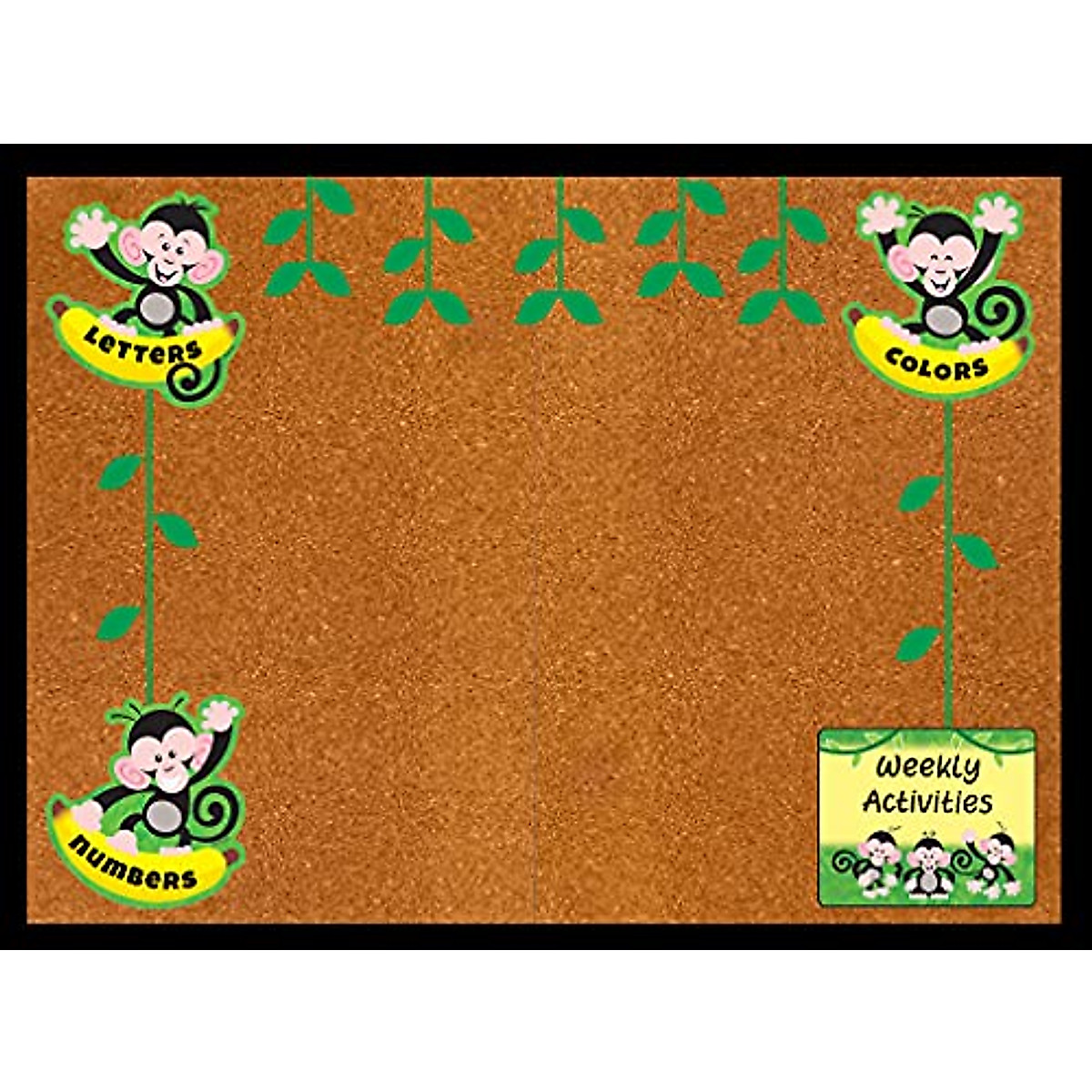 Monkey Cutouts & Name Tags: Classroom Decor & Party Supplies