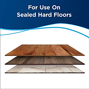 Bissell Crosswave Wood Floor Cleaning Formula, 32 oz. 1929, 32 Fl Oz (Pack of 2), RED