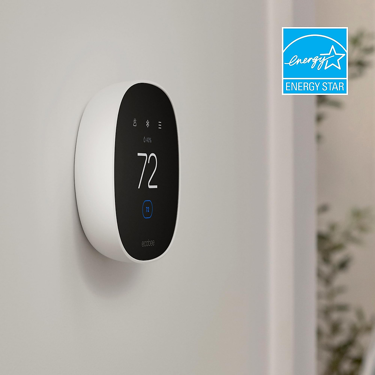 New 2025 ecobee Smart Thermostat Essential - Energy Star Certified programmable Wi-Fi Thermostat - Works with Siri, Alexa, and Google Assistant