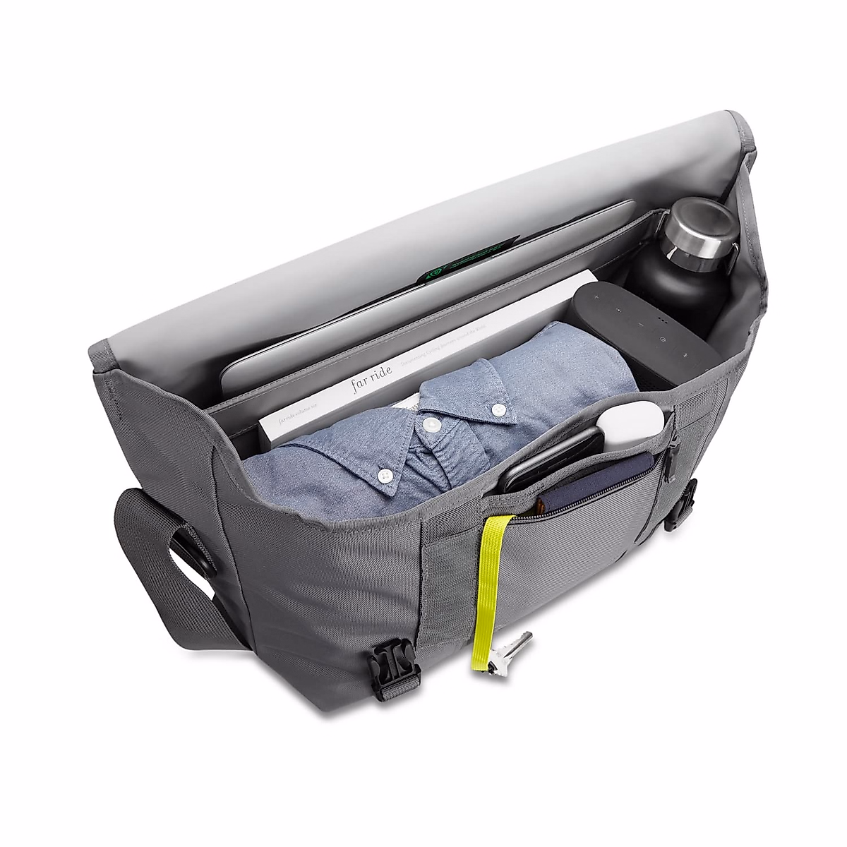 Timbuk2 Classic Messenger Bag, Eco Gunmetal, Medium