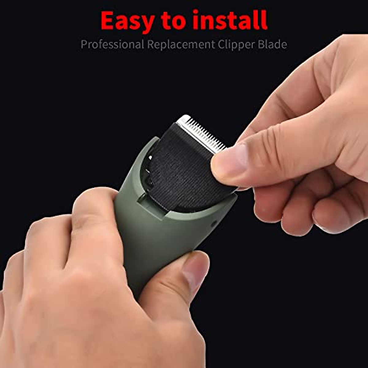 Replacement Blade Compatible with Meridian Shaver Grooming Trimmer (Black)