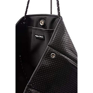 Haute Shore - Greyson Bello Neoprene Tote Bag w/Zipper Wristlet Inside